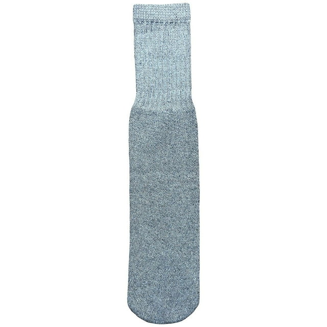Mens Wholesale Cotton Tube Socks - Gray Tube Socks For Men - 10-13 - 48 ...
