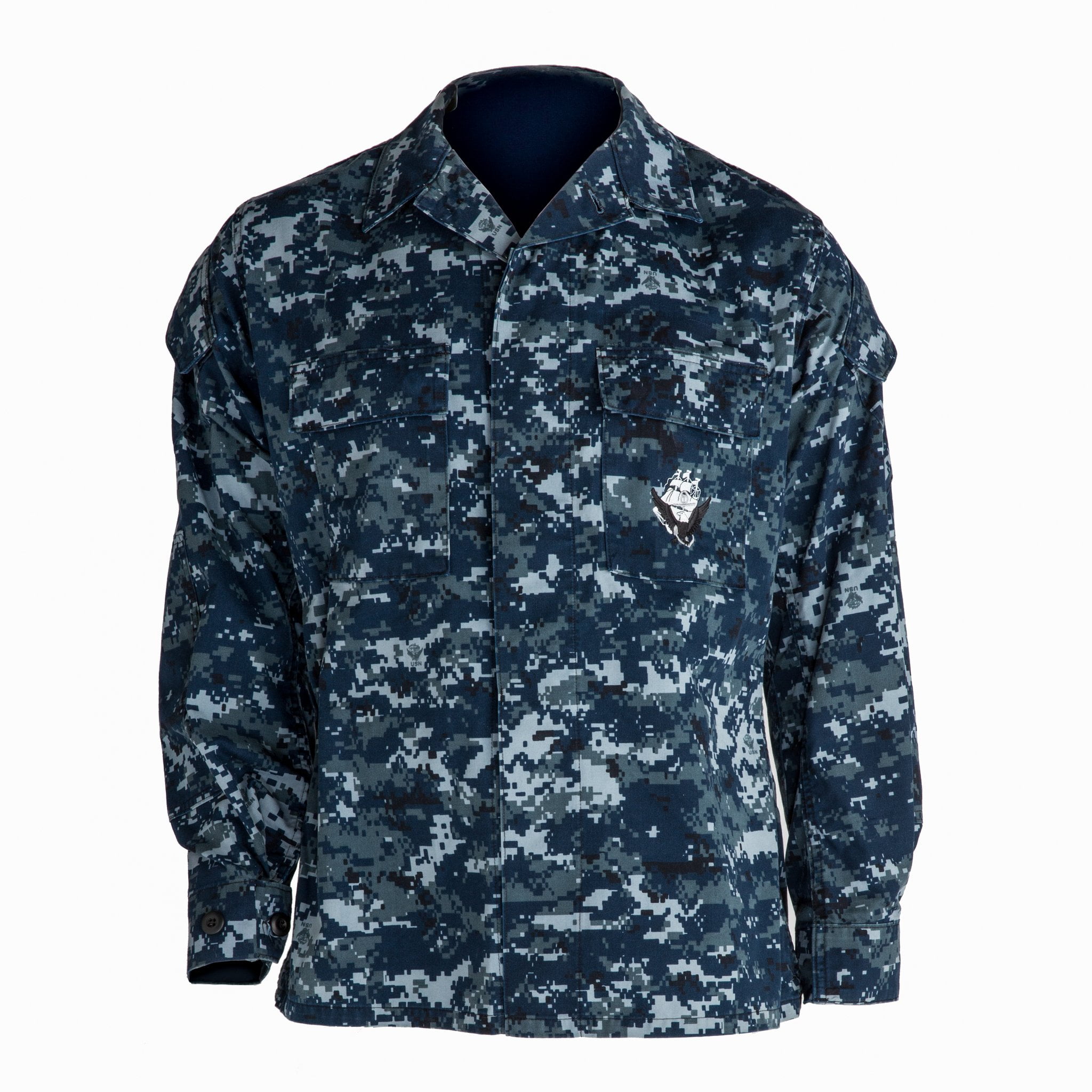 Genuine Issue US Navy NWU (Navy Working Uniform) Blouse, Navy Digital ...