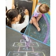 NewFamily Try-It Chalk Set – 6 Dustless Washable Chalks with Holder for ...