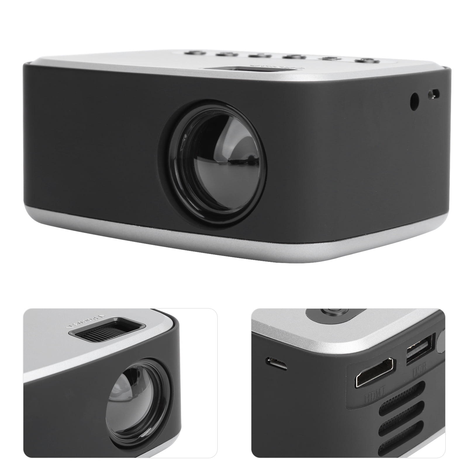 Proyector Portátil, Mini Proyector Pantalla Grande 1920X1080P Proyector ...