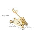 Raindrops 2Sets Compact Wooden Trebuchet Kit for Stem Science Education ...
