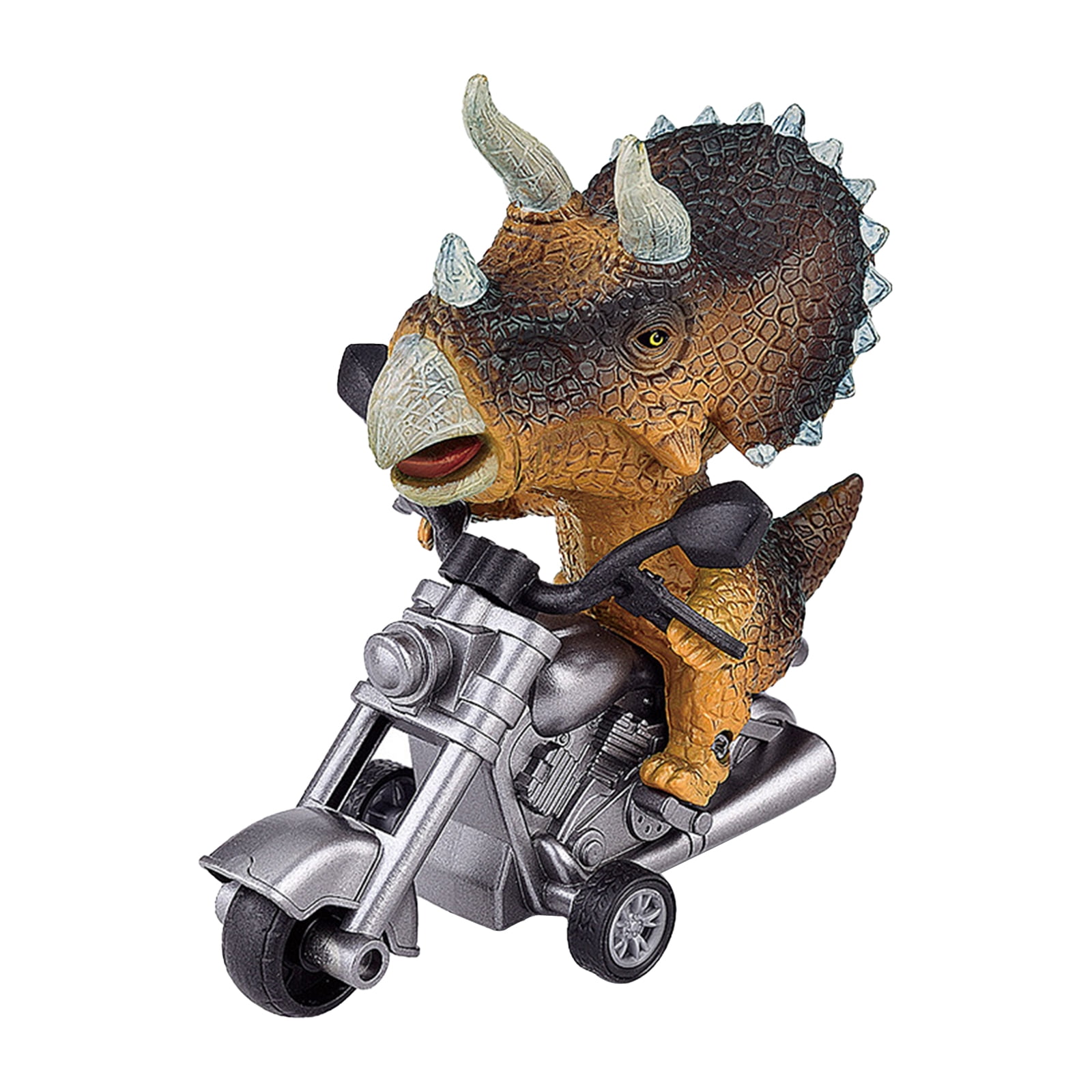 Dinosaur Toy Cars Pack Friction Powered Motorcycle Game T-Rex and ...