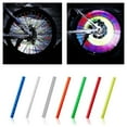 Clearance Now! Bike Strip Bicycle Lights Wheel Reflectors Spoke Tubes ...