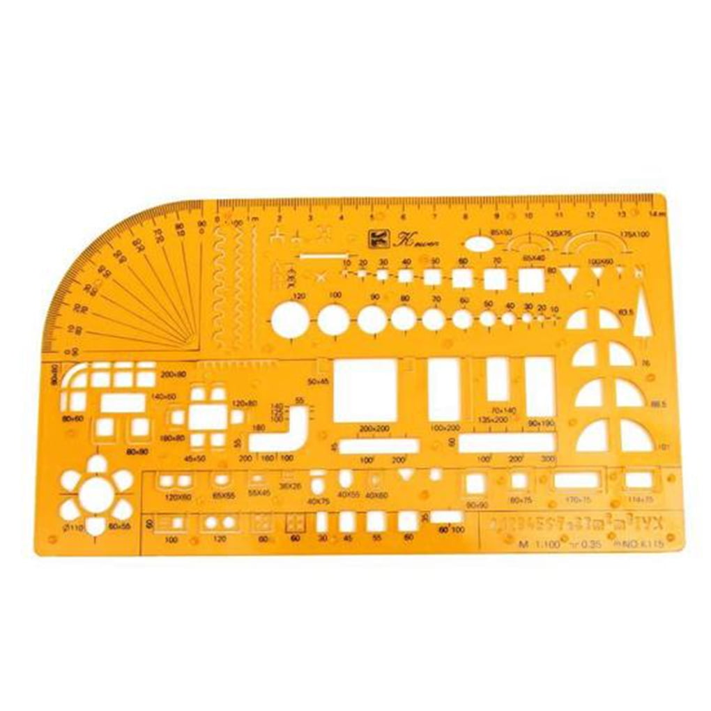 Model Ruler Scale No.4355 Building Furniture Drawing Template for ...