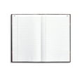 "Staples Black Ledger Notebook for Record Keeping 11.75"" x 7.25 ...