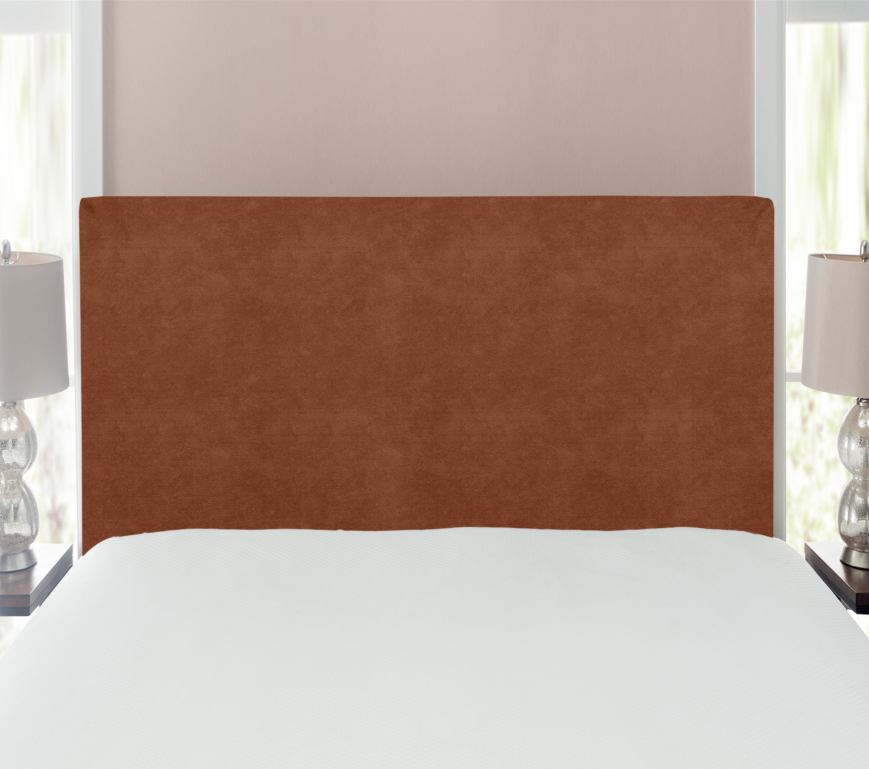 Faux Suede Headboard, Digitally Printed Grunge Texture, Upholstered ...