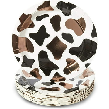 Howdy Y'all Cow Girl Birthday Party Supplies - Cow Print Rodeo Birthday ...