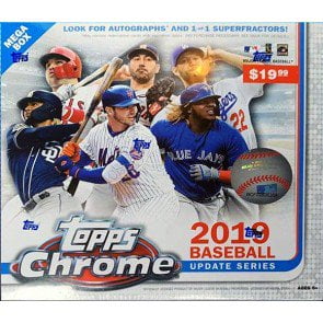 2019 Topps Chrome Baseball Blaster Box- 8 packs total | Sepia Refractor ...