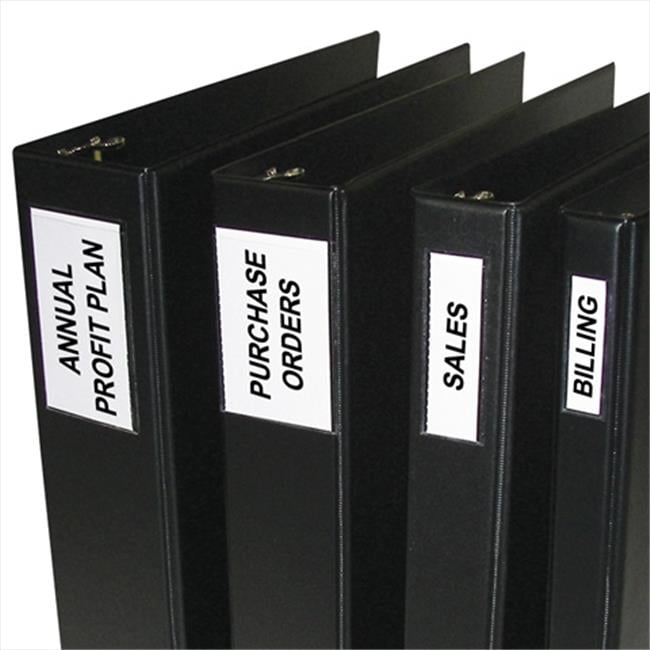 C-Line Products 70023BNDL5PK Self-Adhesive Binder Labels 2 Inch Binders ...