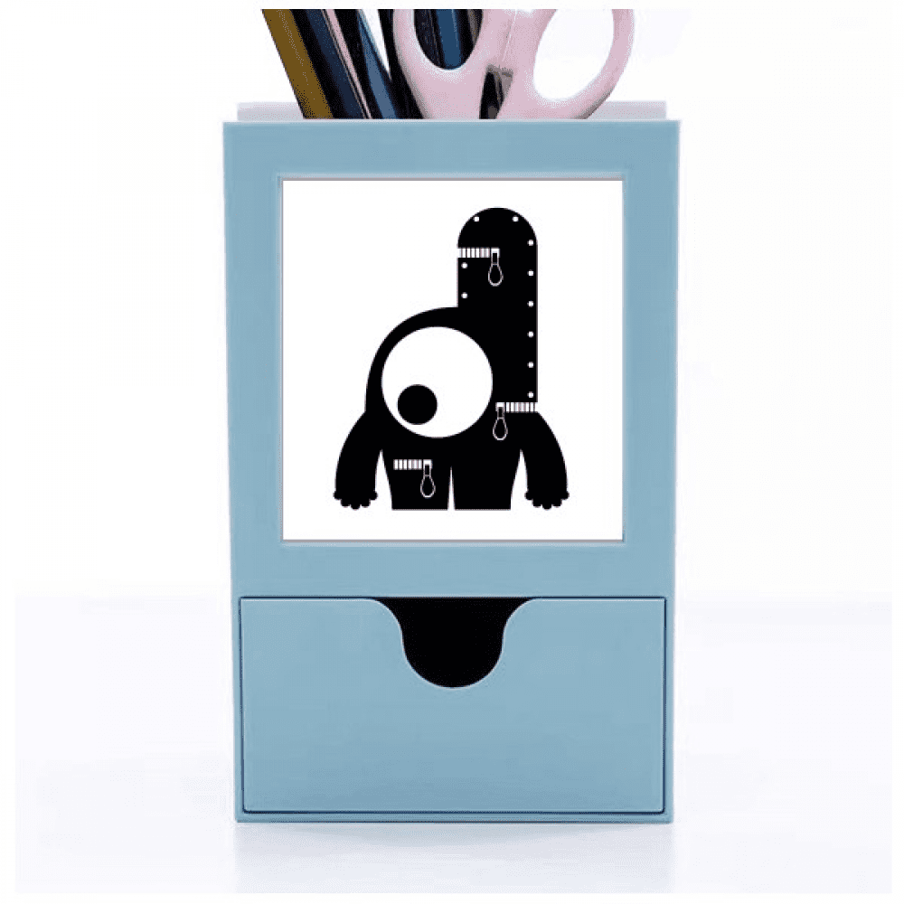 Universe Alien Monster Alien Desk Supplies Organizer Pen Holder Card ...