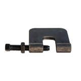 Highcraft 1/2 in. C-Clamp Rod Anchor for Beam, Uncoated Steel (10-Pack ...