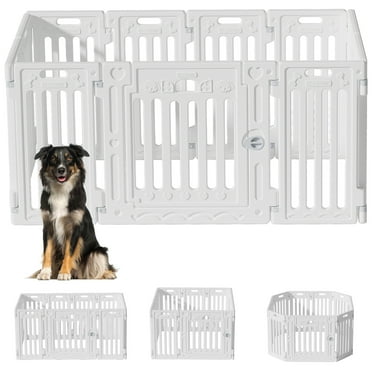 RYPetmia Heavy Duty Dog Playpen, 31.5” Height, 6 Panels, Indoor/Outdoor ...