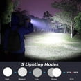 Rechargeable Flashlight, LED Tactical Flashlight, 9000 Lumens Super ...