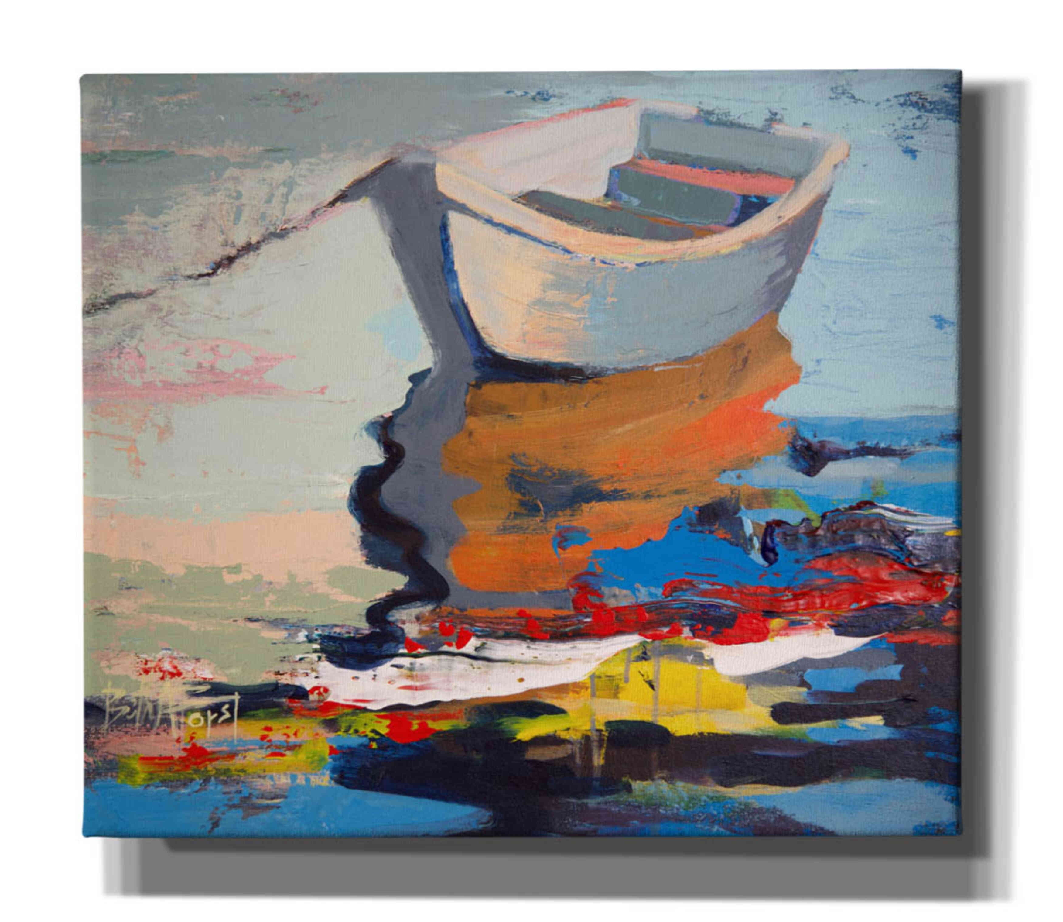 Epic Graffiti 'Boathouse Rebel' by Beth Forst, Giclee Canvas Wall Art ...