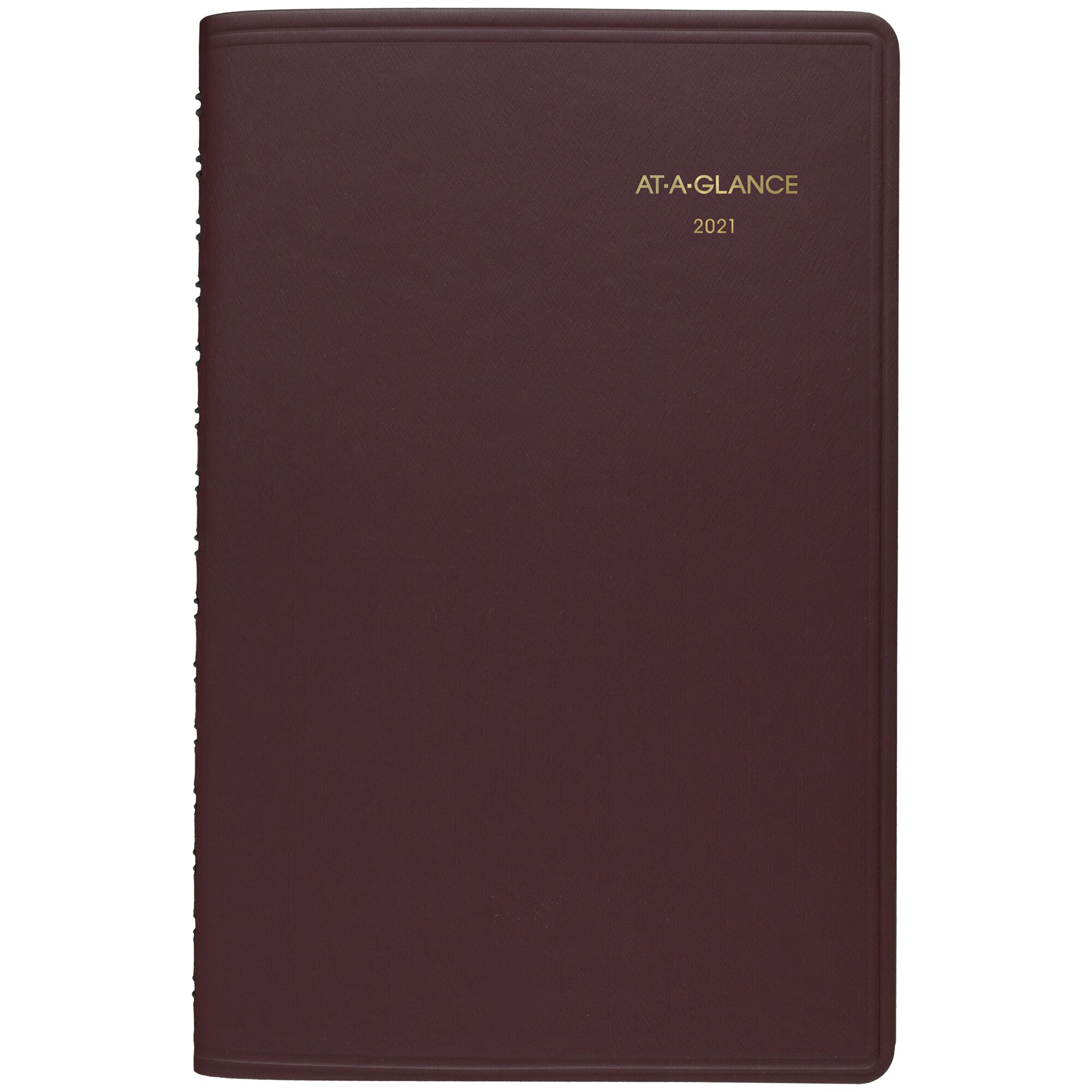 AT A GLANCE Daily Appointment Book Planner 5 X 8 Winestone January AT A GLANCE Daily Appointment Book Planner 5 X 8 Winestone January