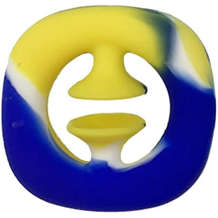 Snapper Fidget Toy Rainbow Color Vent Pressure Relief Toy Silicone ...