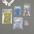200 PCS 1" x Thick 5 Mil Small Clear Zip Poly Bags Plastic Reclosable ...