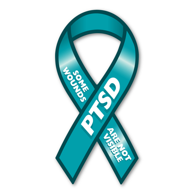 PTSD Ribbon Magnet - Walmart.com