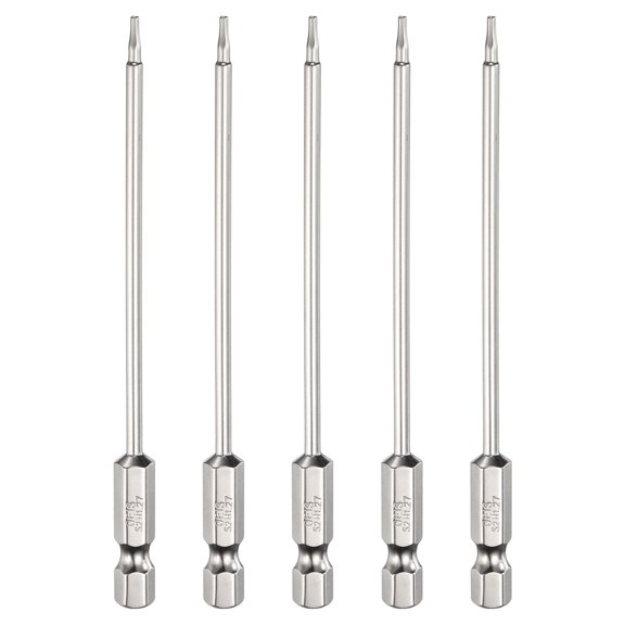 8pcs Hex Head Allen Wrench Drill Bits Set 100mm SAE Metric Allen ...