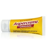 Aspercreme Maximum Strength Pain Relief Creme With Aloe 3 Oz. - Walmart.com