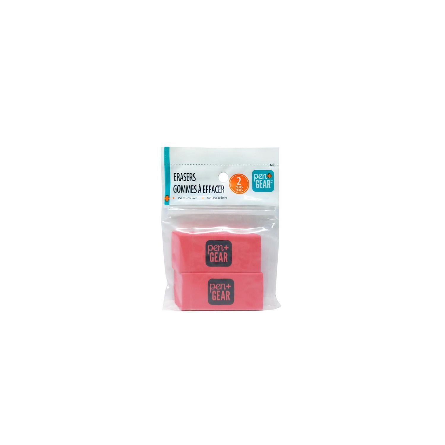 Click here for Pen+Gear Block Erasers  Pink  2 Count One Size prices