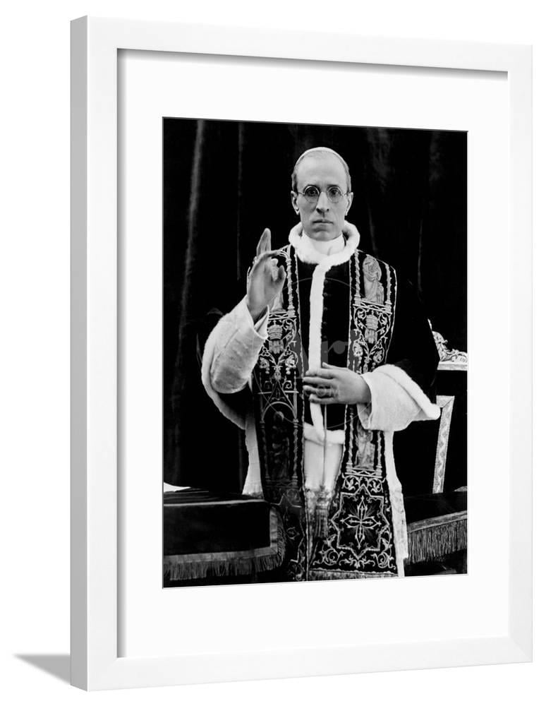 One of the First Pictures of Pope Pius XII after His Coronation, Rome ...