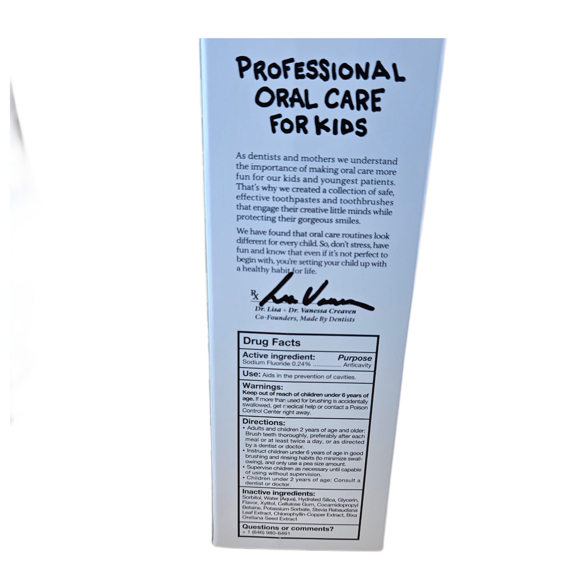 Made by Dentists Kids' Monster Fluoride Anticavity Toothpaste - Sour ...