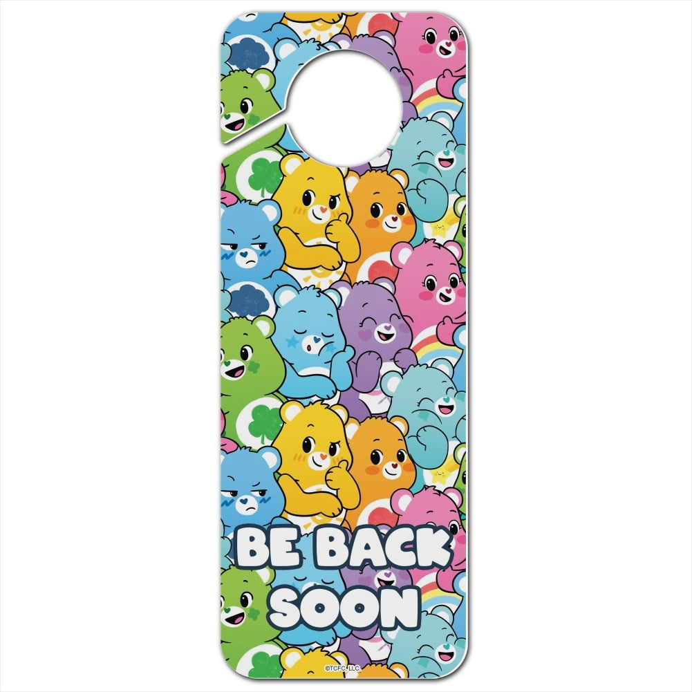 Care Bears: Unlock the Magic Very Many Bears Plastic Door Knob Hanger ...