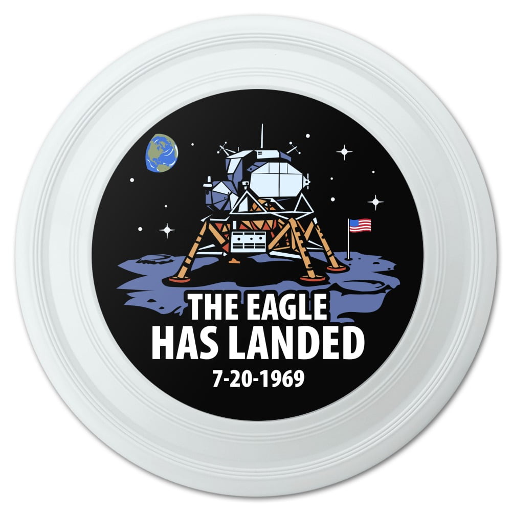 NASA Apollo 11 The Eagle Has Landed Moon Landing Novelty 9" Flying Disc ...