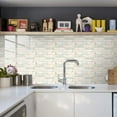 Yeetfub Peel and Stick Backsplash 12-Sheet 4"x8" Subway Stick on Tiles ...