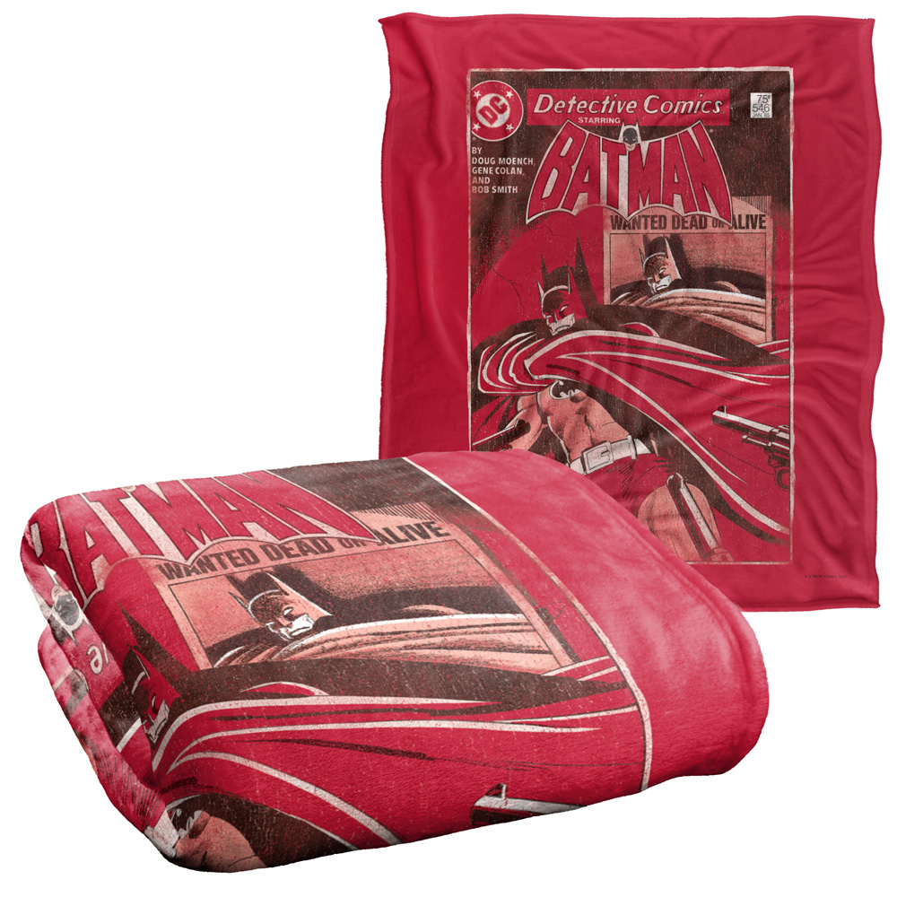Batman DOA Cover Officially Licensed Silky Touch Super Soft Throw ...
