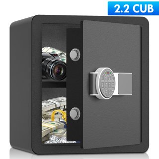 ZLELOUY 1.3 Cubic feet,Safe Box and Lock Boxes Electronic Digital ...