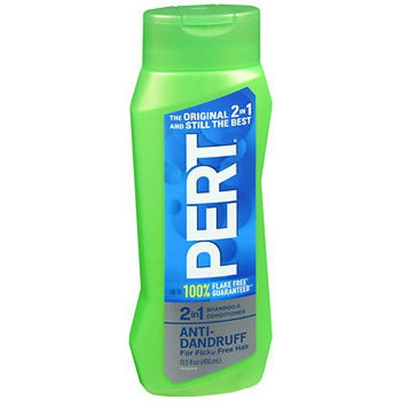 Pert Plus 2 in 1 Anti-Dandruff Shampoo and Conditioner, 25.40 oz, Pack ...