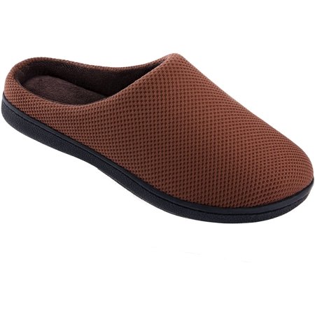 Mens Classic Two-Tone Slippers, Comfy Memory Foam Shoes | Walmart Canada
