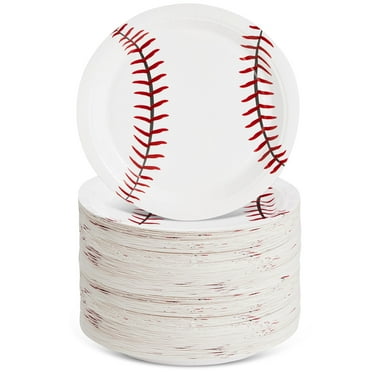Baseball Paper Dinner Plates, 9in, 8ct - Walmart.com
