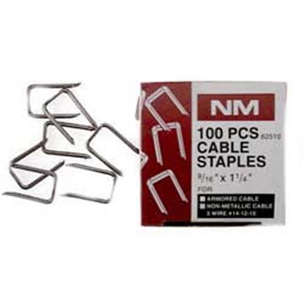 Halex Steel Cable Staple 100 pk - Walmart.com