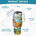 40 oz Stainless Steel Tumbler Vacuum Insulated Leak Proof Stainless ...
