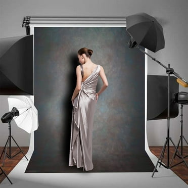 HelloDecor Polyester Fabric 7x5ft Rustic Barn Door Photography ...