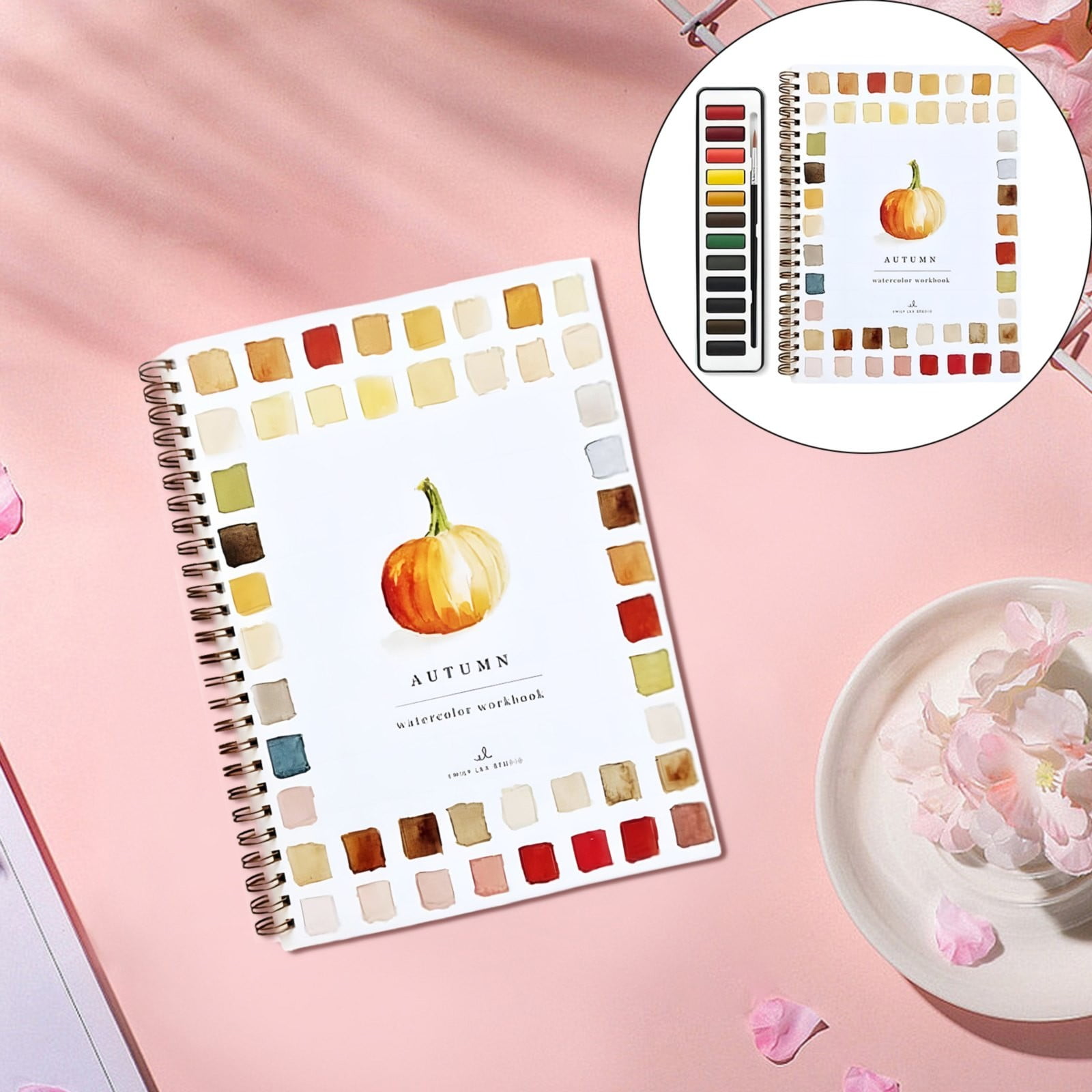 Click here for Uaijmubn Watercolor Workbook Set Beginner Friendly... prices