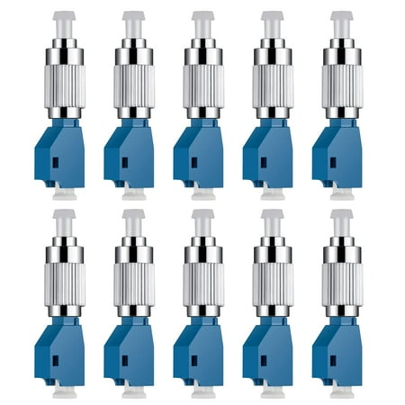 4Pcs Visual Fault Locator Fiber Adapter, Fiber Optic Connector, Single Mode 9/125um FC Male to ...