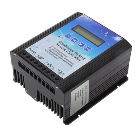 Wind Solar Controller, Heat Dissipation Aluminium Alloy LCD Display ...