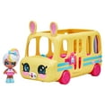 Kindi Kids Minis Collectible School Bus & Posable Bobble Head Figure ...