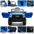 Dodge RAM Ride on Car, 12V Powered Ride on Toy with Remote Control ...