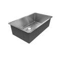 Sinber 30" x 18" x 10" Undermount Single Bowl Kitchen Sink with 18 ...
