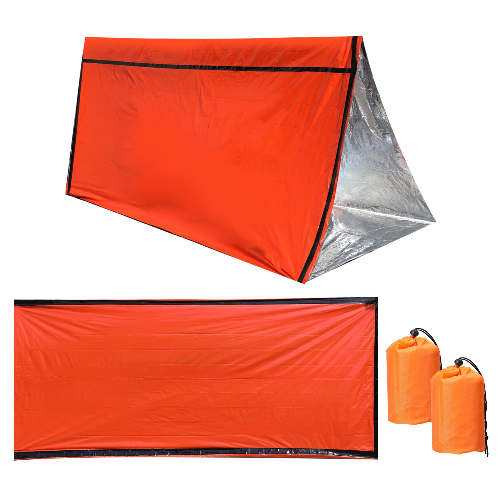 Click here for Amdohai 2 Pack Emergency Sleeping Bag Waterproof P... prices