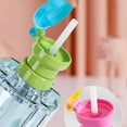AOOOWER Portable Water Bottle Lid With Silicone Straw And Leak Proof ...