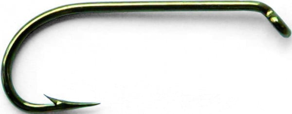 Mustad S82NP Nymph Hook, 3906B, Sproat Bend, 3XH, 2XL Down Eye - Bronze ...
