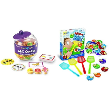 HHHCGoodie Games ABC Cookies - 4 Games in 1, Ages 3+ Toddler Learning ...