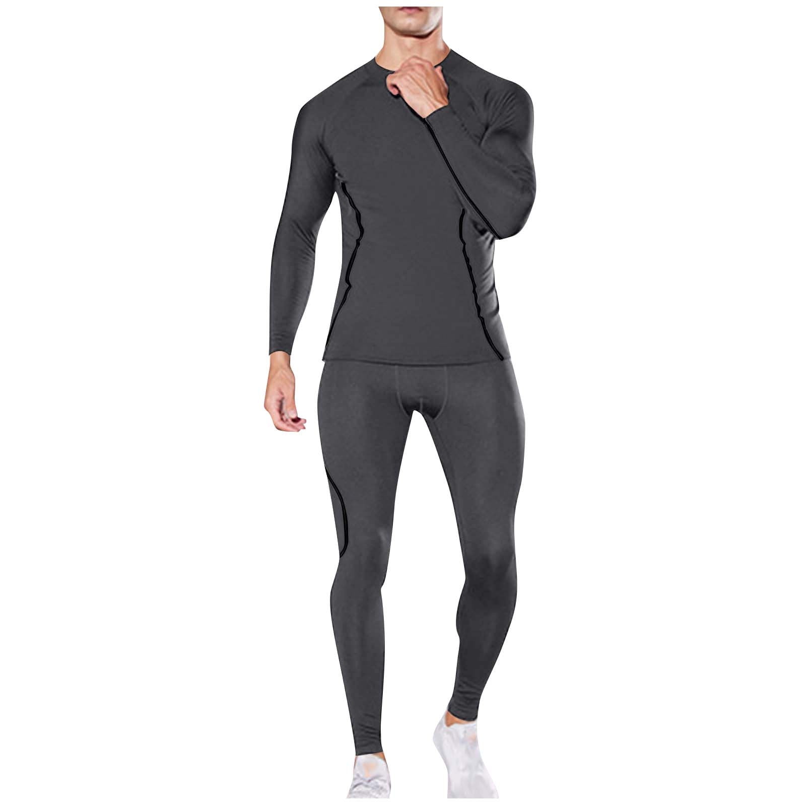 Click here for Yxmi Mens Workout Set  Thermal Compression Base La... prices