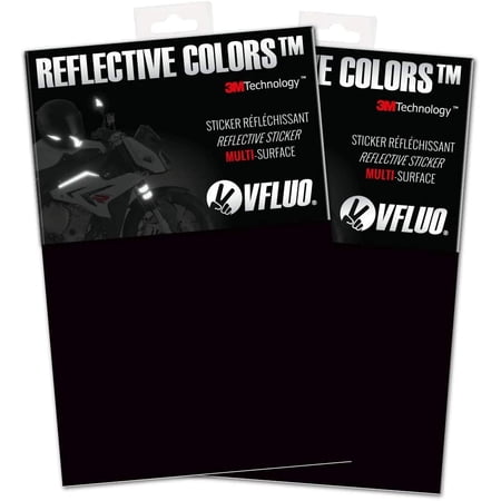 VFLUO 3M REFLECTIVE COLORS, (2 packs) Retro reflective adhesive DIY ...